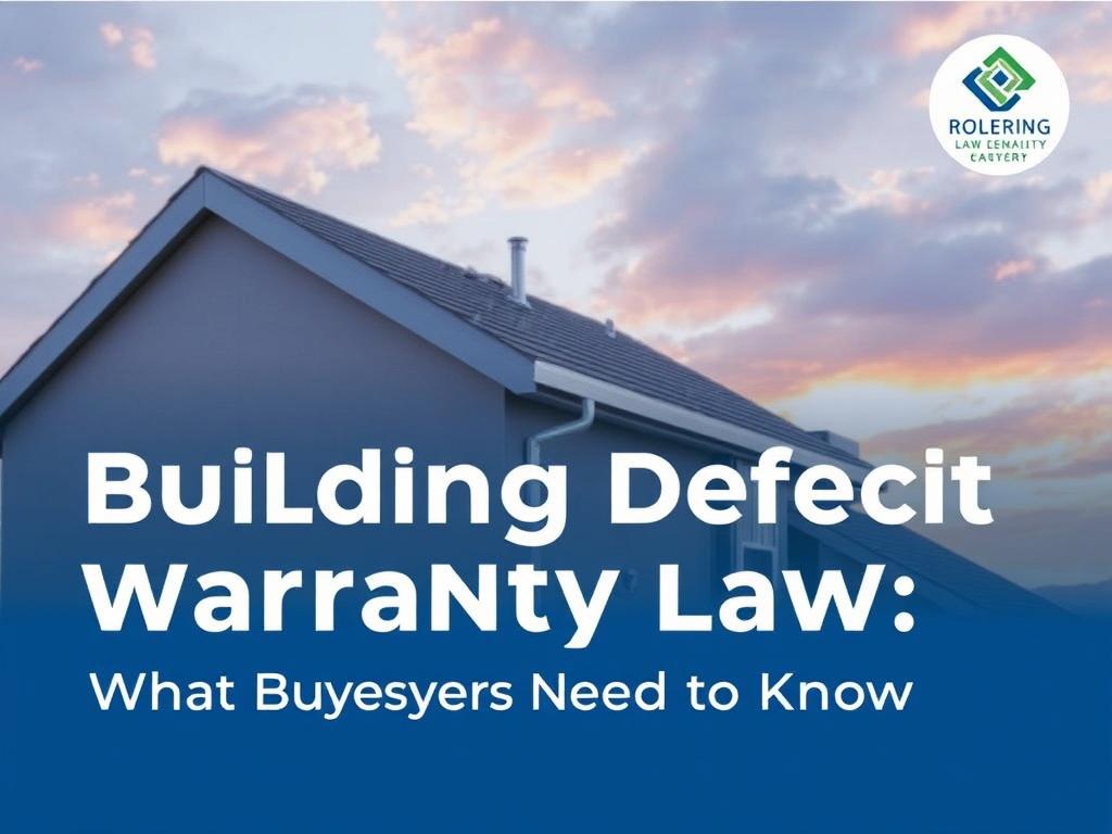 2025 Building Defect Warranty Law: Essential Insights for Home Buyers